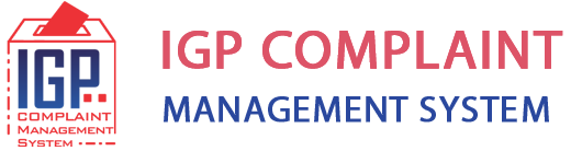 IGP COMPLAINT MANAGEMENT SYSTEM